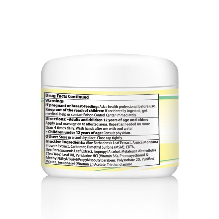 Natural Pain Relief Cream | Relieves Muscle, Joint, Knee, and Back Pain